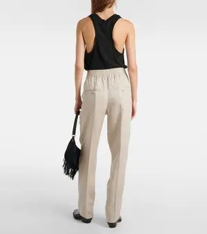 MARANT ETOILE Cotton Straight Pants