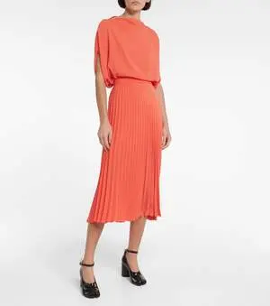 MAISON MARGIELA Draped Satin Top