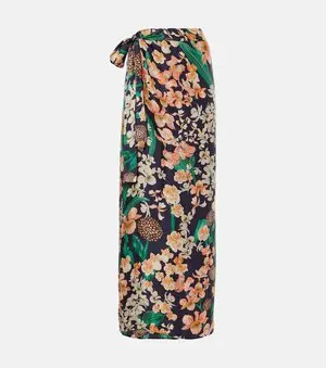 Agua Bendita Printed Beach Cover-up