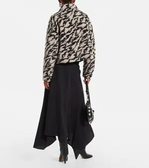 MARANT ETOILE Ferida Printed Wool-blend Jacket - Multicoloured