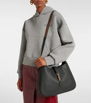 Gucci Jackie Medium Leather Shoulder Bag