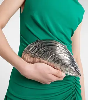 Simkhai Bridget Shell Clutch