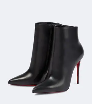 CHRISTIAN LOUBOUTIN So Kate 100 Leather Ankle Boots