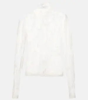 Acne Studios Cotton-blend Turtleneck Top