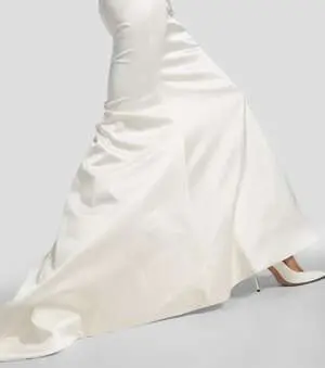 VIVIENNE WESTWOOD Nova Cora Satin Gown - White