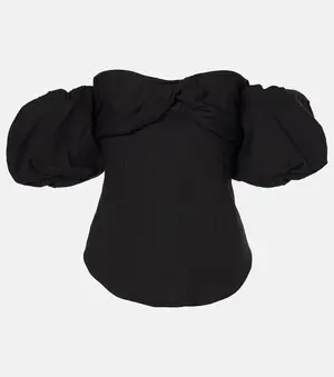 Isabel Marant Étoile Daniela Off-shoulder Top - Black