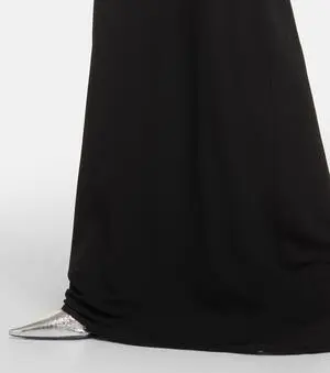 NILI LOTAN Elinor One-shoulder Jersey Gown