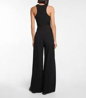 THE ROW Gala High-rise Wide-leg Cady Trousers
