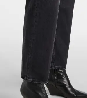 AGOLDE Valen Mid-rise Straight Jeans