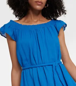Velvet By Graham & Spencer Justine Cotton Midi Dress