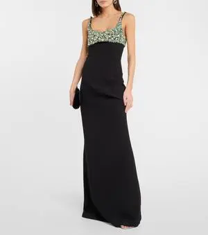 Safiyaa Beatriz Embellished Gown - Multicoloured