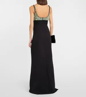 Safiyaa Beatriz Embellished Gown - Multicoloured