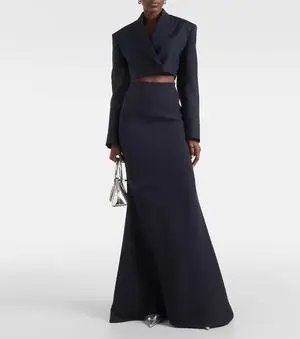Valentino Garavani High-rise Silk Maxi Skirt