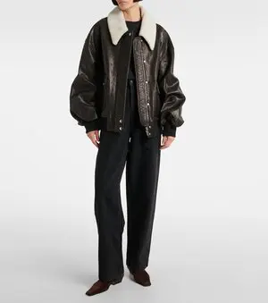 Khaite Hewitt High-rise Straight Jeans