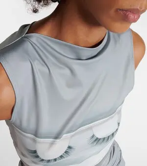 Acne Studios X Katerina Jebb Printed Jersey Top