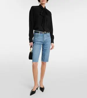 FRAME The Cycling Denim Shorts