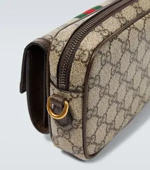 Gucci Ophidia Mini Gg Supreme Canvas Bag