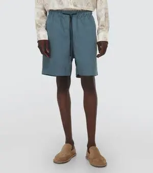 Commas Name Cotton Shorts