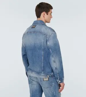 Dolce & Gabbana Distressed Denim Jacket