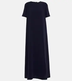 THE ROW Robi T-shirt Maxi Dress - Blue