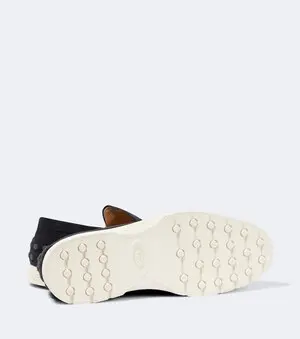 TOD'S Suede Slip-on Loafers