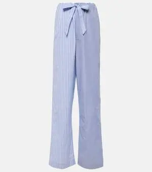 MAISON MARGIELA Straight Leg Trousers - Blue