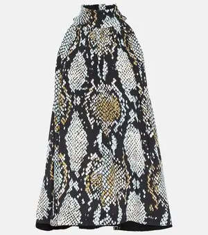 Proenza Schouler Printed High-neck Top - Multicoloured