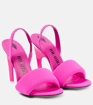 Attico Rem Slingback Sandals - Pink