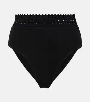 Alaïa Vienne High-rise Briefs - Black