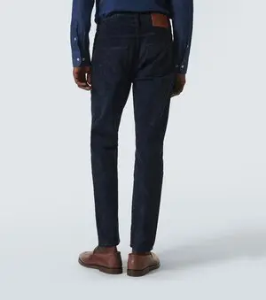 Etro Printed Straight Leg Jeans