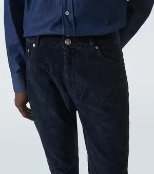 Etro Printed Straight Leg Jeans