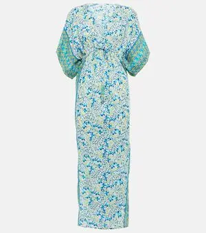 Poupette St Barth Floral Print Maxi Dress