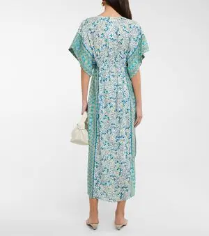 Poupette St Barth Floral Print Maxi Dress