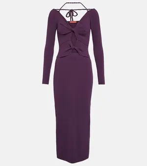 Altuzarra Fotia Cutout Gown - Purple