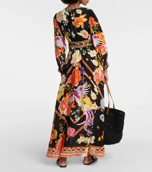 Camilla Embellished Silk Maxi Dress