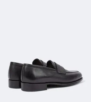 George Cleverley Bradley Ii Leather Penny Loafers