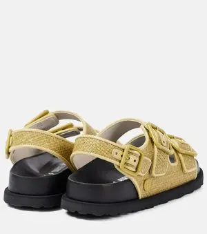 BIRKENSTOCK Milano Luxe Raffia Sandals
