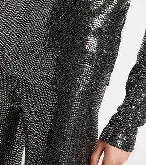 Isabel Marant Étoile Sequined High Neck Top