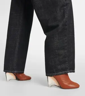 Alaïa Leather Knee-high Boots