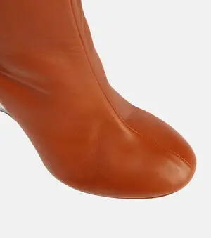 Alaïa Leather Knee-high Boots