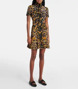 Alaïa Jacquard Mini Dress