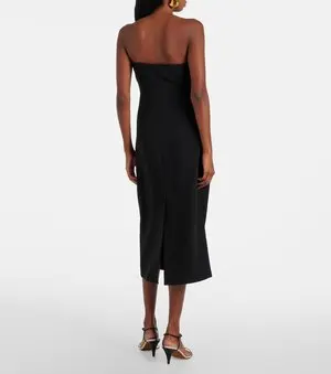 Vince Strapless Midi Dress