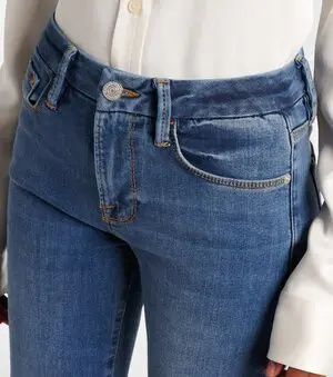 FRAME Le Mini Boot Mid-rise Jeans