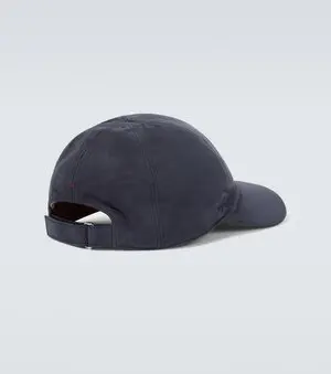 Loro Piana Logo Baseball Cap - Blue