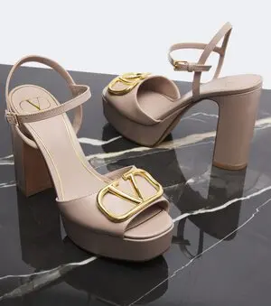 Valentino Garavani Vlogo Platform Sandals