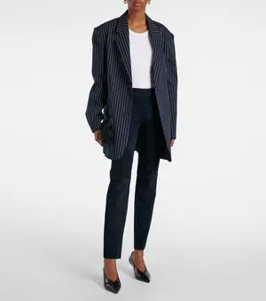 Stouls Jacky Suede Slim Pants - Blue