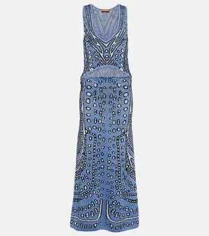Altuzarra Hannah Jacquard Knit Midi Dress - Multicoloured