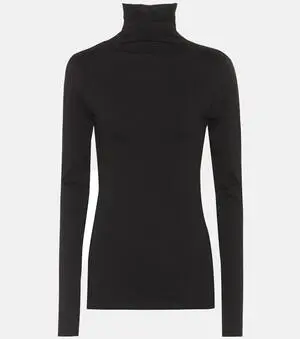 Velvet By Graham & Spencer Talisia Cotton Turtleneck Top