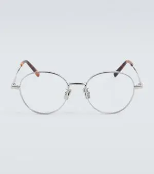 Dior Cd Diamondo R3u Round Glasses - Silver
