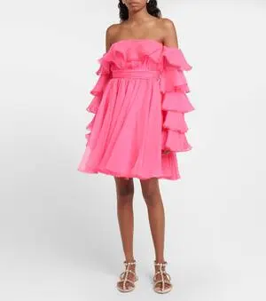 Giambattista Valli Maharani Embellished Leather Sandals